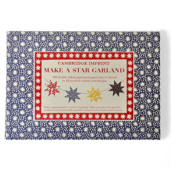 MAKE A STAR GARLAND KIT-CAMBRIDGE IMPRINT – Ryder & Hope